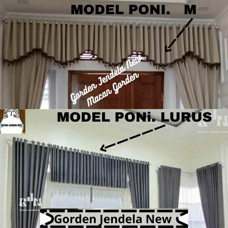Jual GORDEN 1 SET PONI M / PONI GELOMBANG DAN PONI LURUS 1 Set Gorden ...