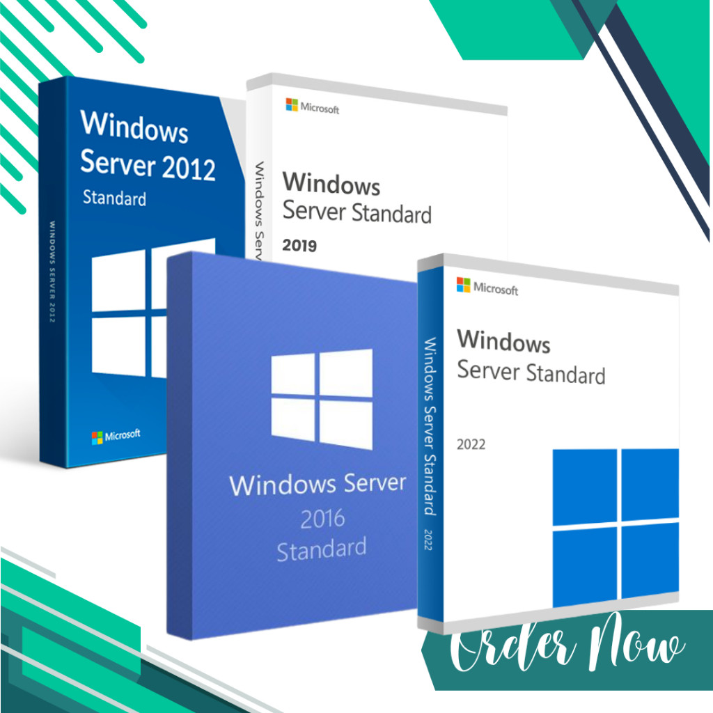 Jual WINDOWS SERVER 2022 | 2019 |2016 |2012 R2 STANDARD DIGITAL LISENSI ...