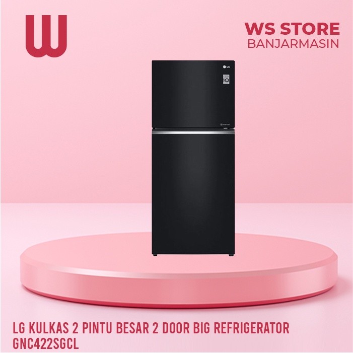 Jual LG Kulkas 2 Pintu Besar 2 Door Big Refrigerator GNC422SGCL ...