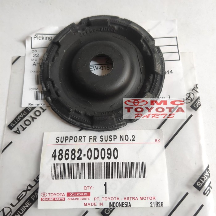 Jual Tatakan Support Shockbreker Depan Yaris Vios Etios 48682-0D090 ...