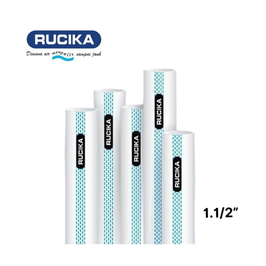 Jual Rucika Standard AW 1.1/2" inch (Rucika) / Pipa PVC Kelas AW ...
