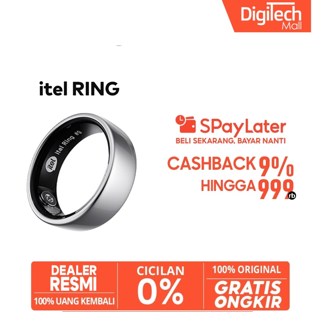 Jual Itel Smart Ring Garansi Resmi - 24 Hour Health Monitoring | Shopee ...