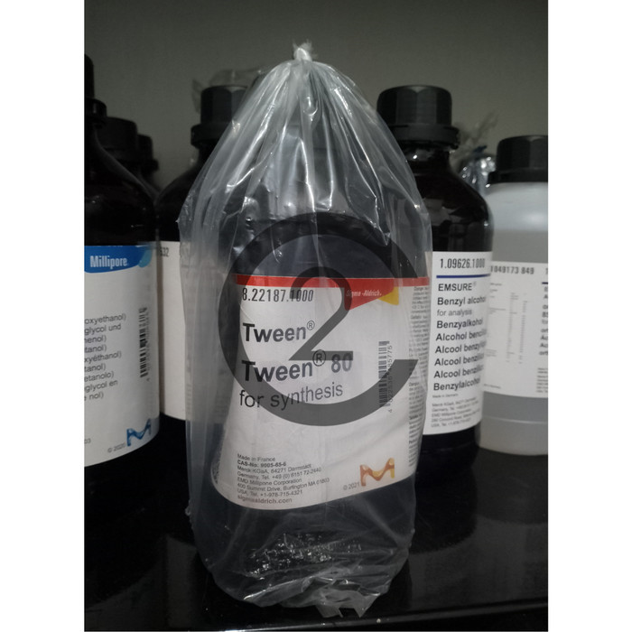 Jual Tween 80 / Polysorbate / Polisorbat 1 Liter Merck 822187 | Shopee ...