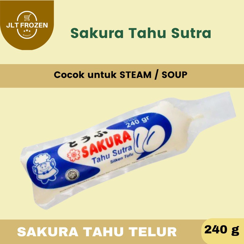 Jual SAKURA TAHU / TOFU UDANG 140GR / TOFU REGULAR 240GR / TOFU TELUR ...