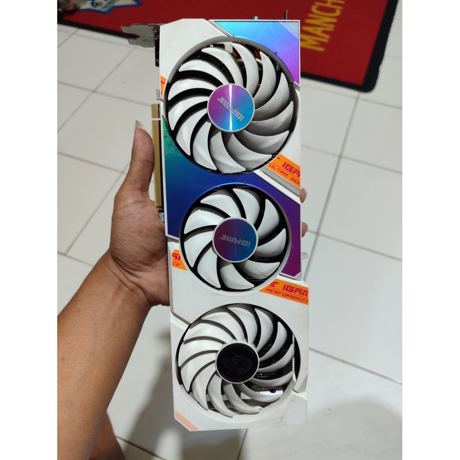 Jual VGA COLORFUL IGAME RTX 3060 TI ULTRA W OC 8GB 256BIT GDDR6 NVIDIA ...