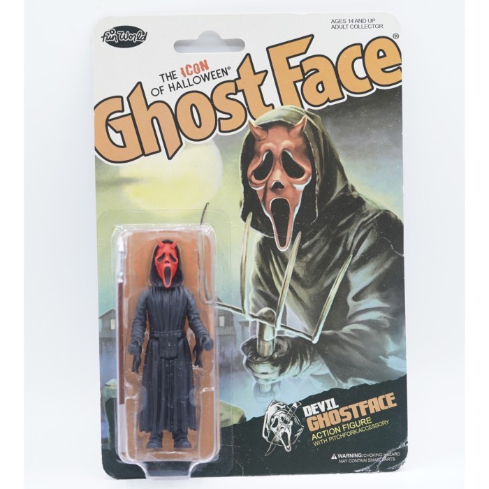 Jual FUN WORLD - Red Ghost Face with Pitchfork Accessory - Scream Movie ...