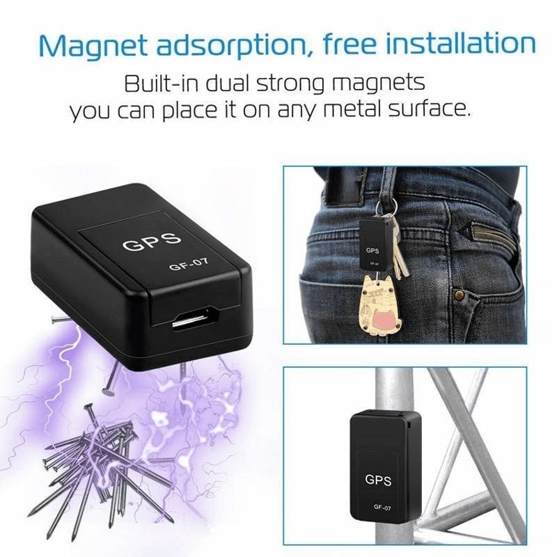 Jual GF07 Magnetic Mini Car Tracker GPS Real Time Tracking Locator ...