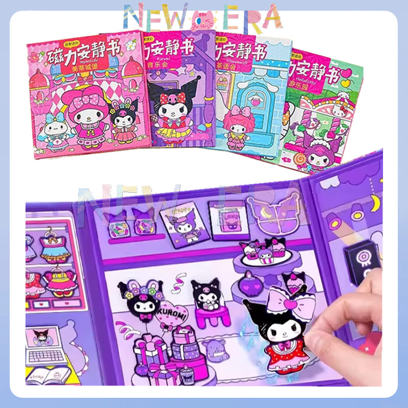 Jual Buku Mainan Magnetic Quiet Book Mainan Edukasi Busy Book Buku ...