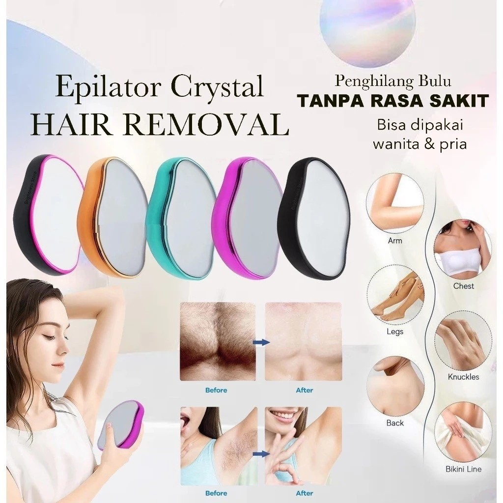 Jual KYON | Epilator Alat Penghilang Bulu Rambut Manual Tapa Sakit | Painless Hair Removal ...