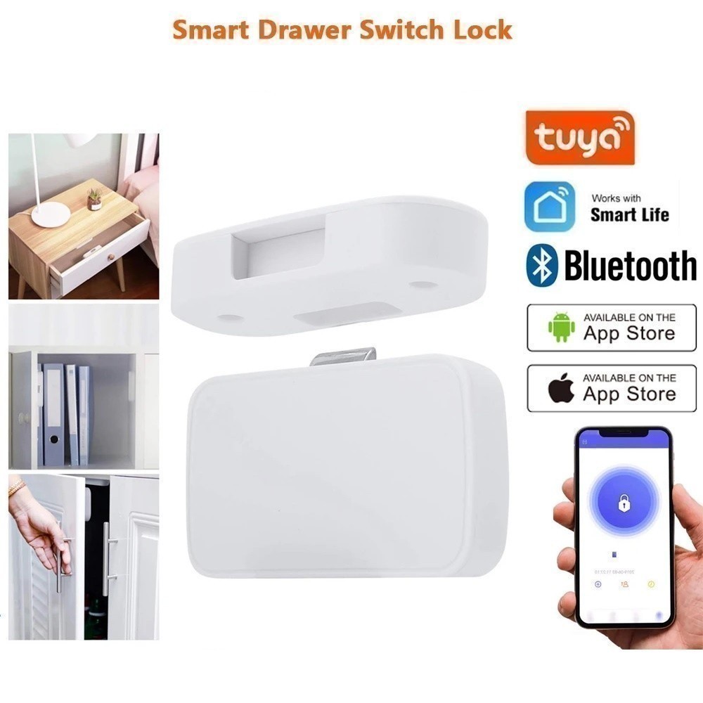 Jual GROSIRUNIK99 T1 Smart Drawer Switch - Keyless Cabinet Lock ...