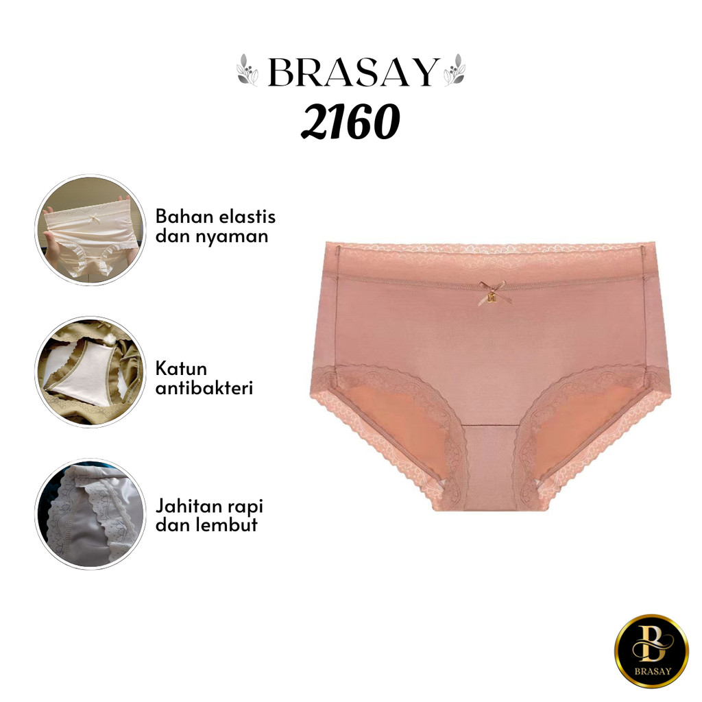 Jual Brasay Celana Dalam Wanita Sutera es CD Halus Seamless big size ...