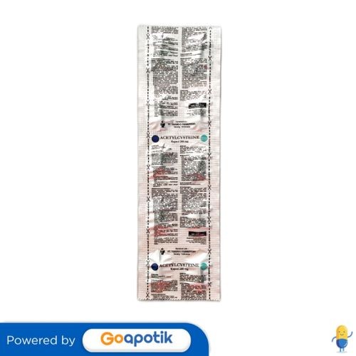 Jual Acetylcysteine Yarindo 200 Mg Strip 10 Kapsul | Shopee Indonesia