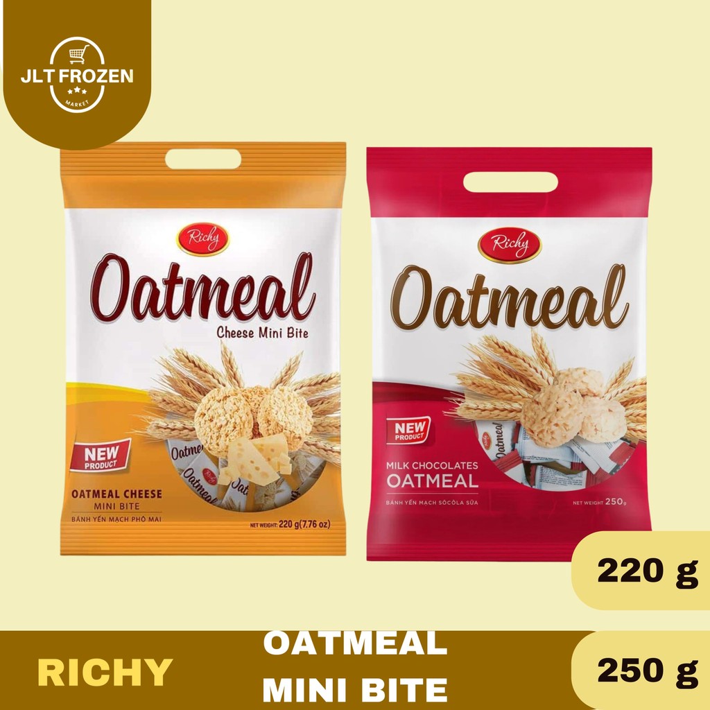 Jual Richy Oat Meal / OatMeal / Mini Bite / Mini Bite Cheese / Sereal ...