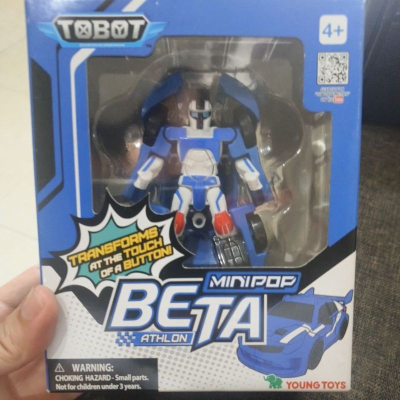 Jual TOBOT Beta Athlon Mini Pop Original action figure | Shopee Indonesia