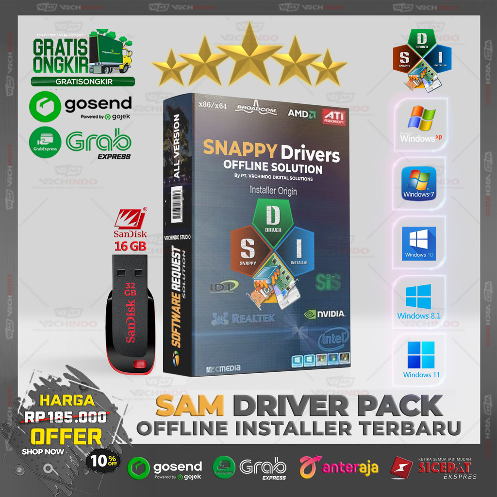Jual Sam Drivers Solution Offline v20.8.9 | USB Driver Package ...