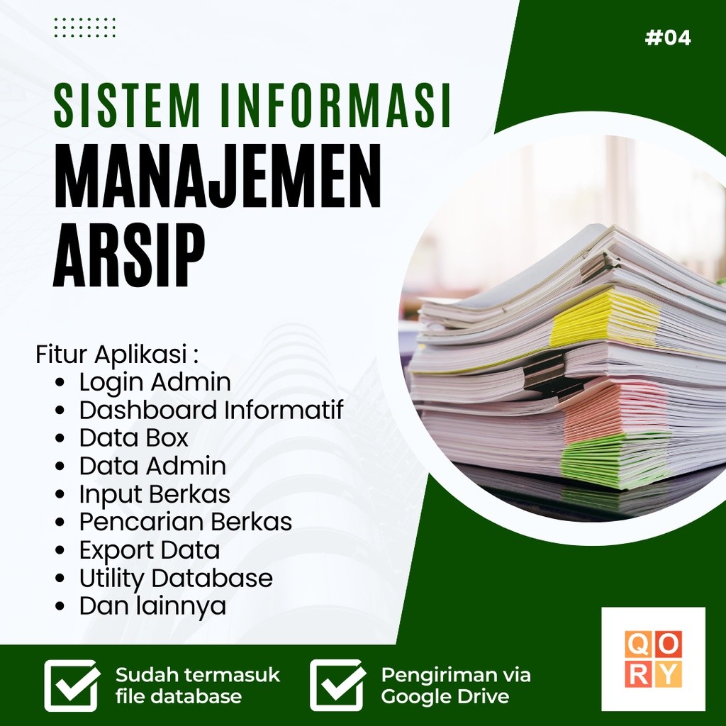 Jual Source Code Program Aplikasi Sistem Informasi Manajemen Arsip Berbasis Web Framework ...