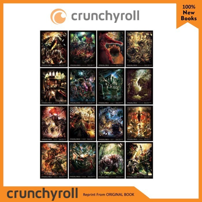 Jual Overlord Light Novel, Vol. 1-16 (English) by Kugane Maruyama ...