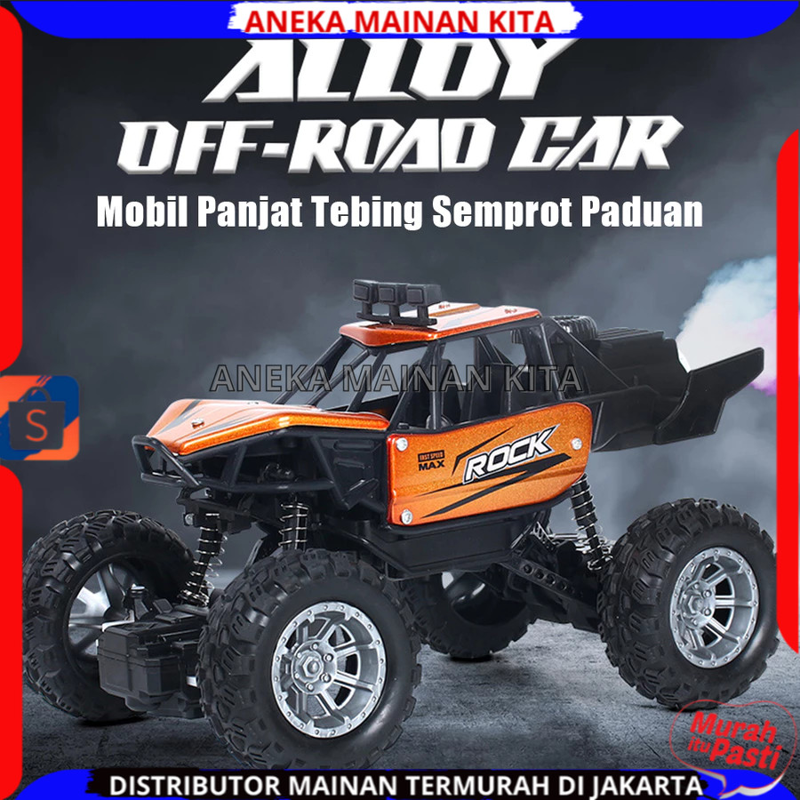 Jual Mobil Remote Control Spray Mobil Mobilan Offroad Alloy Climbing ...