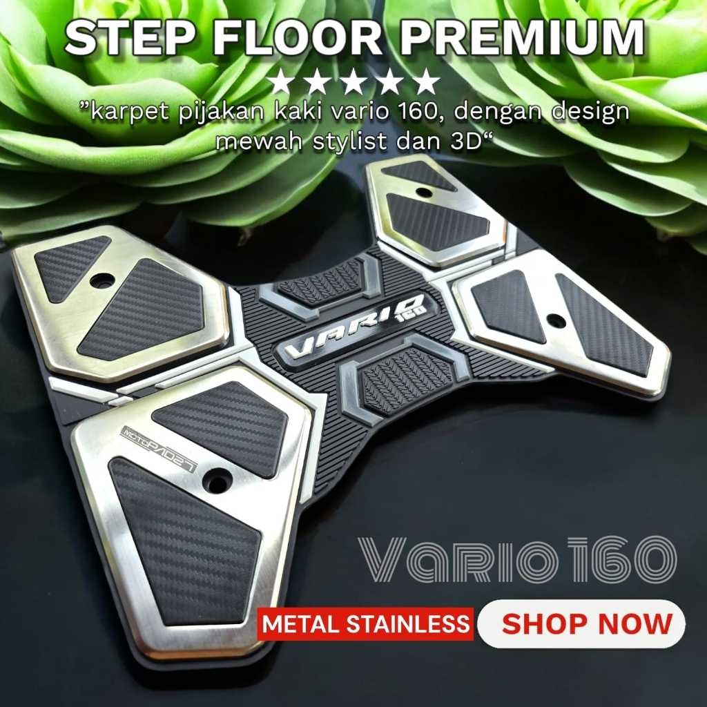 Jual Karpet Vario 160 Karpet Pijakan Kaki Vario 160 Bordes Vario 160 2022 2023 2024 (BISA COD ...