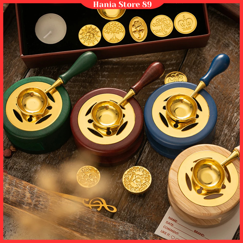 Jual Wax Seal Burner Melting Pot Set Tungku Kompor Lilin Stamp - BC487 ...