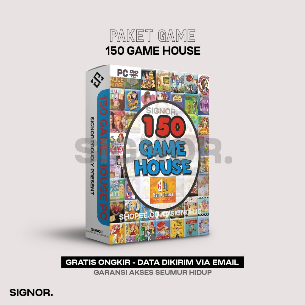 Jual [G6601] 150 GameHouse - Koleksi Game Offline PC untuk Nostalgia ...