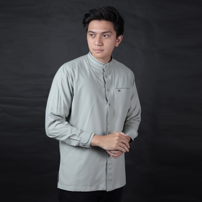 Jual Qori Apparel Signature Baju Koko Casual Ubadah (Lengan Panjang ...