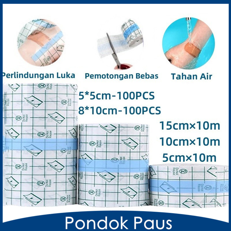 Jual Transparen Film / Plester Anti Air / Plaster Penutup Luka Anti Air ...