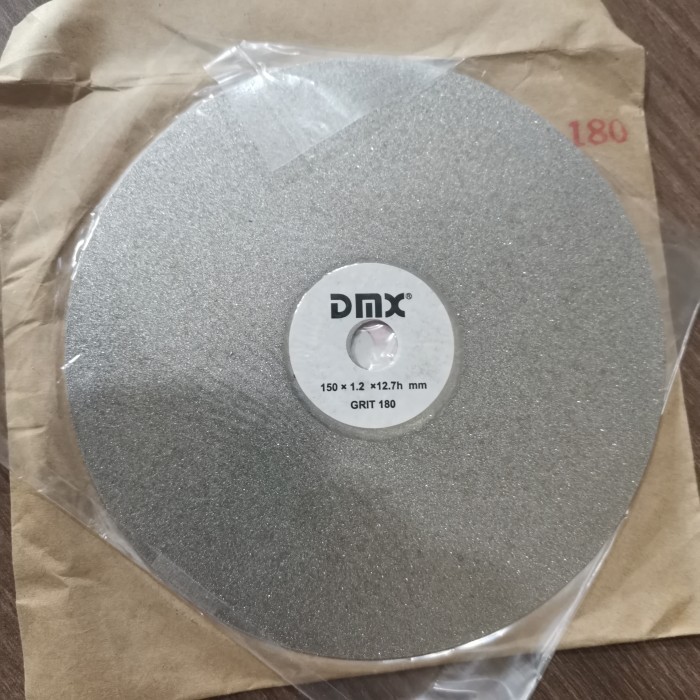Jual DMX Mata gerinda poles intan 6 inch grid 150 180 240 diamond wheel ...