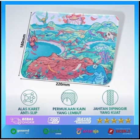 Jual Mousepad Gaming SAFARI ROBOT RP01 / MP01 e-Sports Mouse pad ...