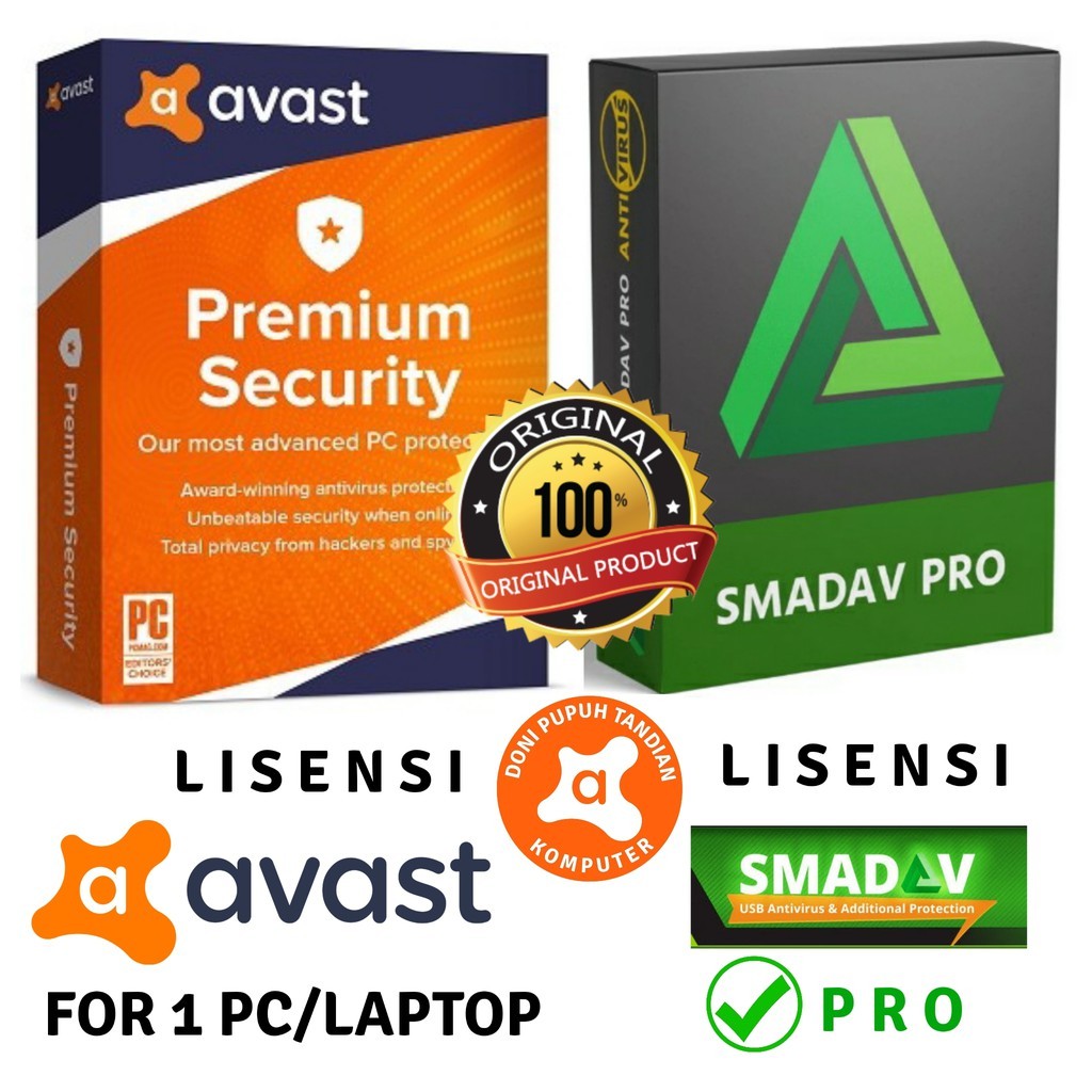 Jual Avast Premium Security & Smadav Pro Update 2025 | Shopee Indonesia