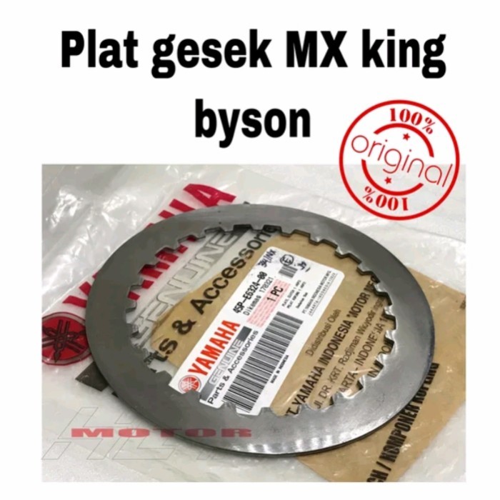 Jual plat pelat besi gesek yamaha MX king Byson original asli 45p-e6324-00 berkualitas | Shopee ...