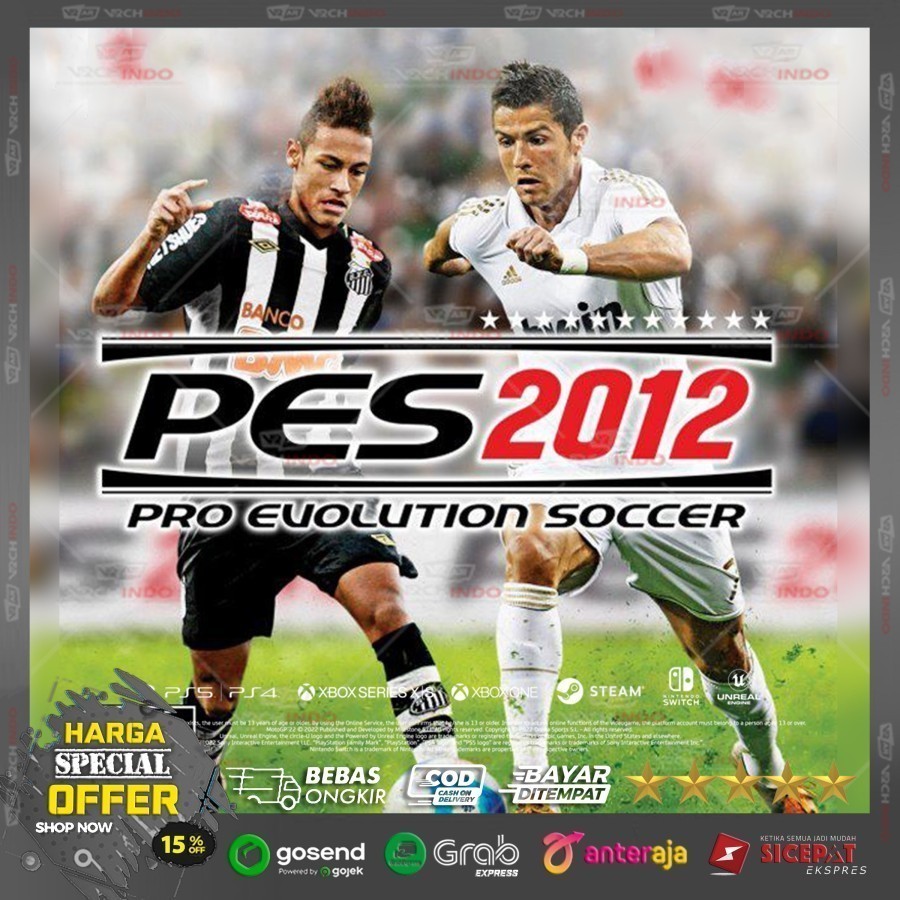 Jual Game Pro Evolution Soccer 2012 - PES 2012 Game / Laptop | Games for Dekstop / PC Komputer ...