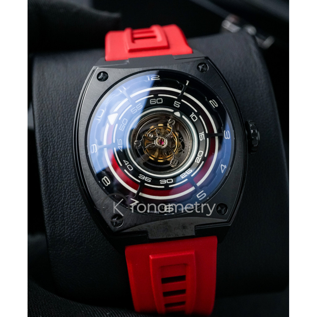 Jual ATOWAK CORE TOURBILLON BLAZING RED 49MM (2025) | Shopee Indonesia