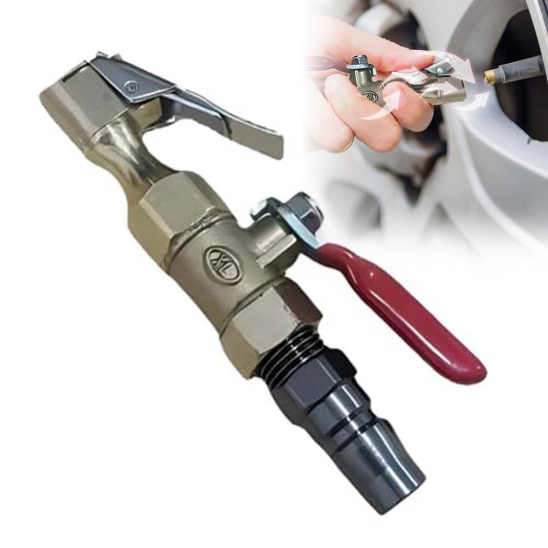 Jual car Tire Inflator Nozzle Lock On Tire Inflator Chuck Quick ...