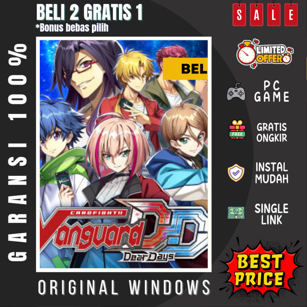 Jual CARDFIGHT VANGUARD DEAR DAYS - GAME PC - GAME LAPTOP - PC GAMES - BELI 2 GRATIS 1 ...