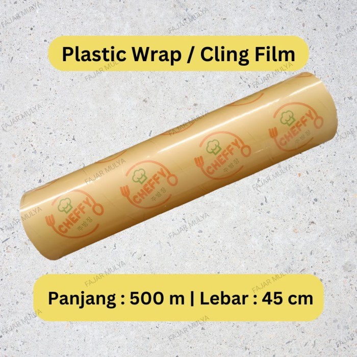 Jual Fajar Mulya - Plastic Wrap 45 cm / Merk Cheffy / Plastik ...
