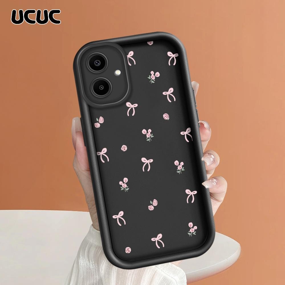 Jual UCUC Compitable With Samsung A06 Soft Silicone Beautiful Floral ...