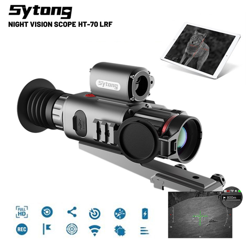 Jual New SYTONG HT-70 LRF Night Vision Scope Built Ballistics ...