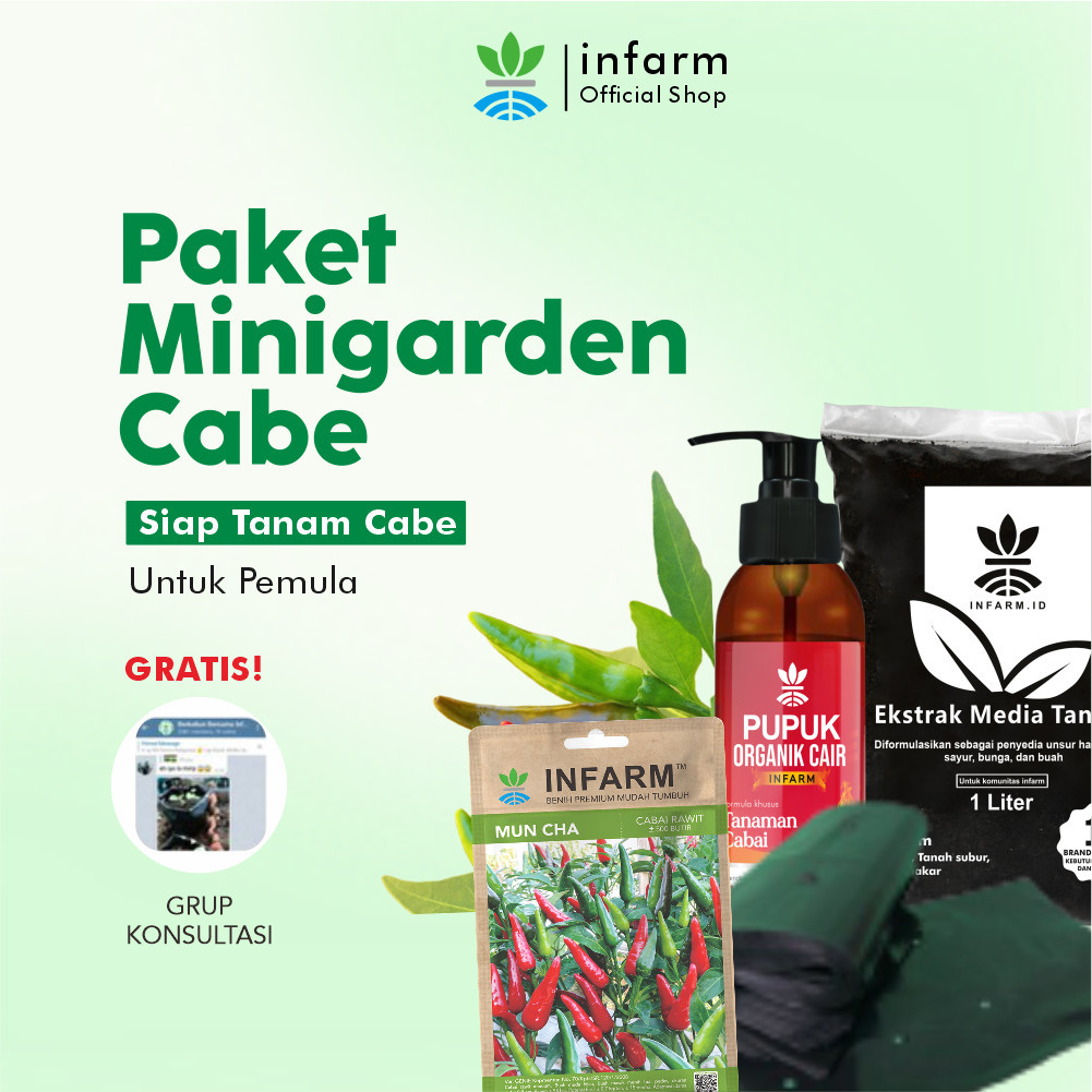 Jual INFARM - Paket Tanam Cabai Minigarden Siap Berkebun POC Cabai ...