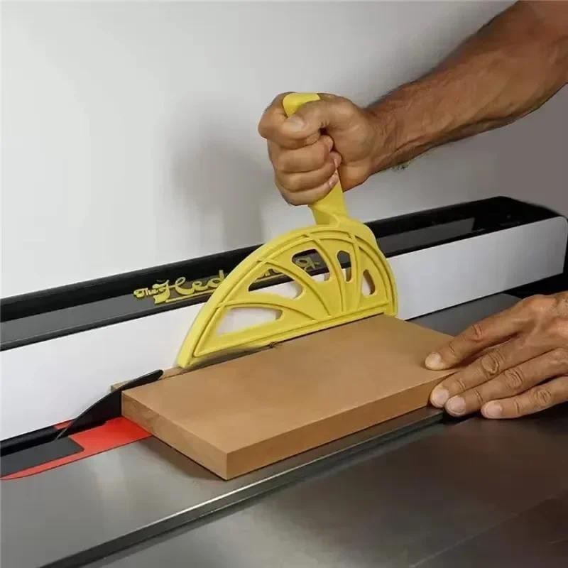 Jual Table Saw Push Block Adjustable Wood Spacing Guide Non-Slip Grip ...