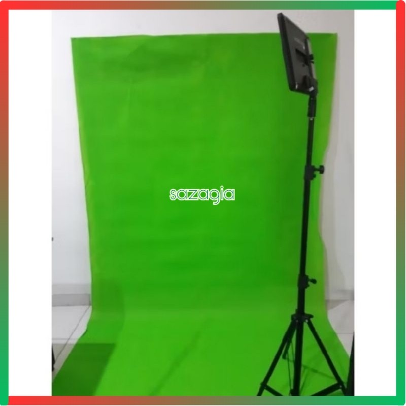 Jual (SG) Kain Background Foto Video Studio Green Screen Layar Hijau ...