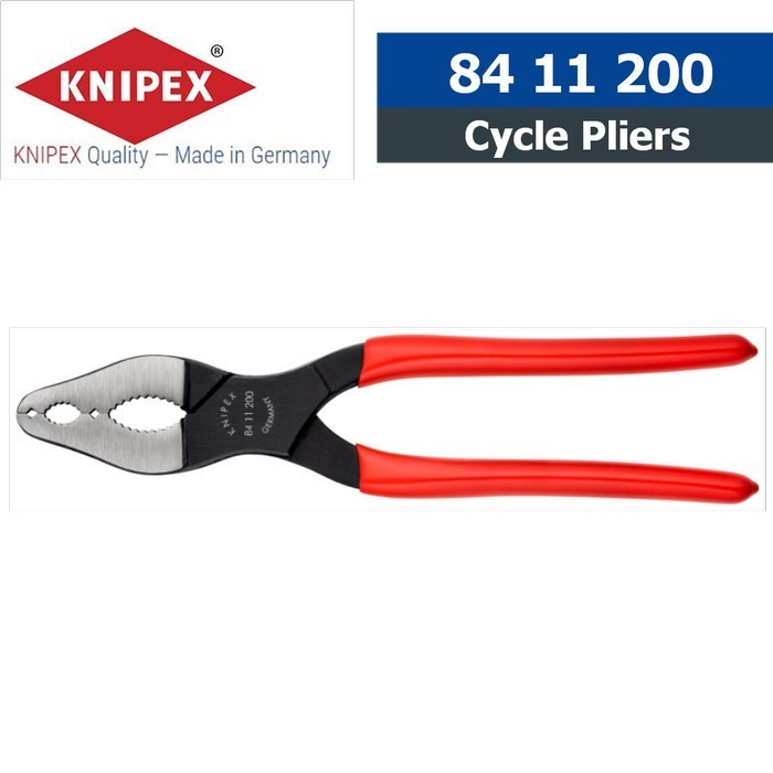 Jual KNIPEX 84 11 200 Tang Siklus Lurus Straight Cycle Pliers | Shopee ...