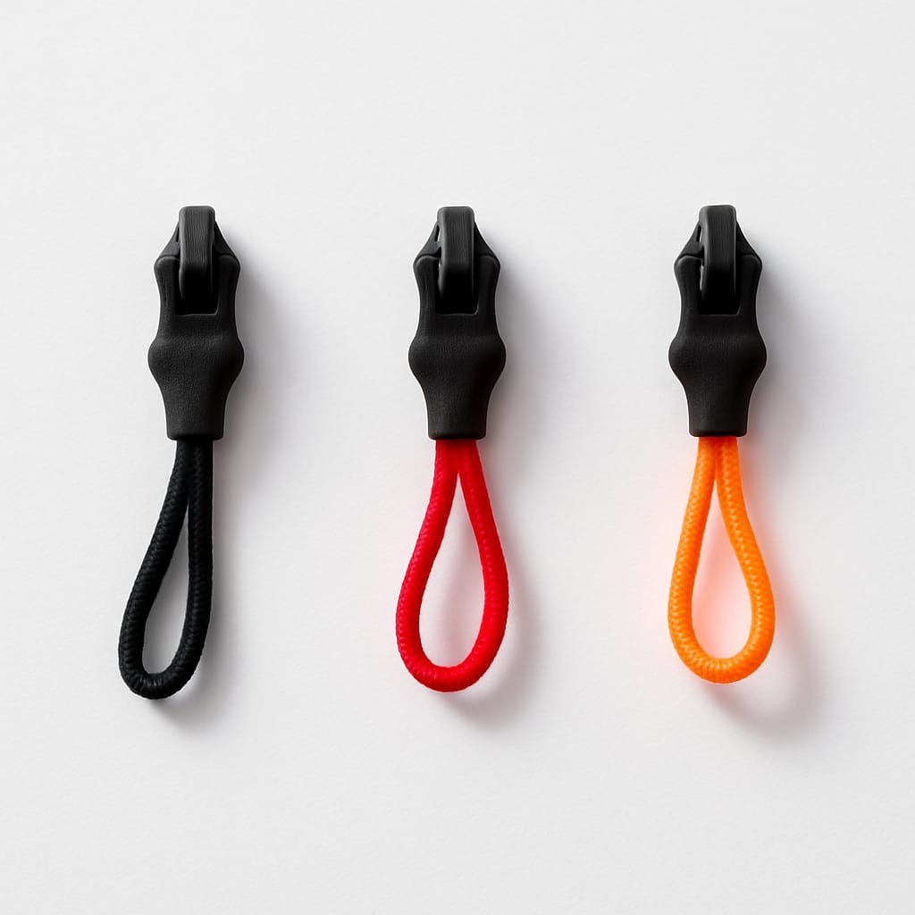 Jual Zipper Puller No.3 Tali Penarik Resleting dengan Kepala Karet ...