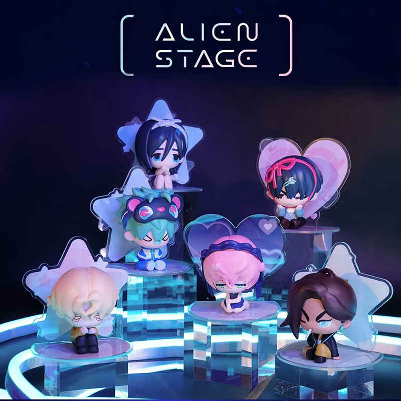 Jual ALIEN STAGE Blind Box MIZI SUA mini PVC Figure Room Decoration ...