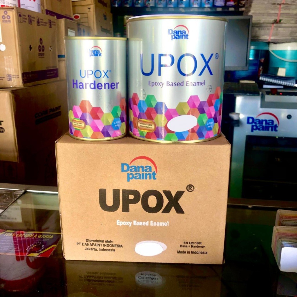 Jual Cat epoxy Lantai/Keramik/dinding UPOX-Danapaint dan epoxy duco ...