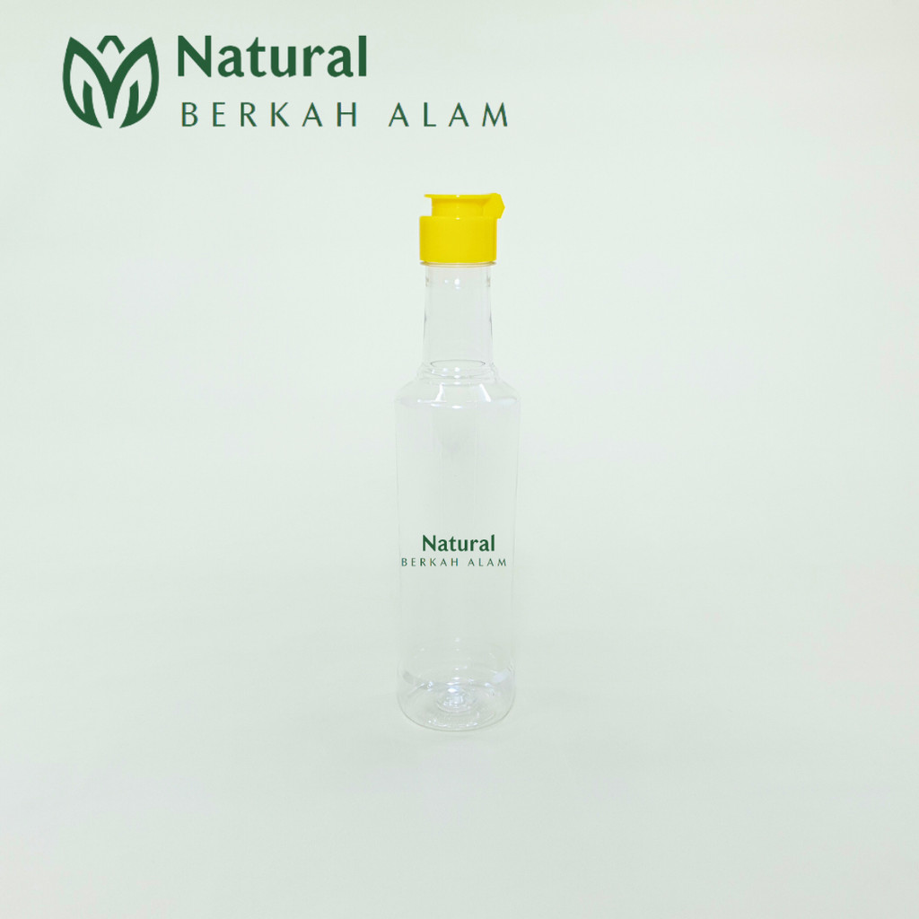 Jual Botol 350 Ml Marjan Natural Tutup Fliptop Jamur / Botol Plastik ...