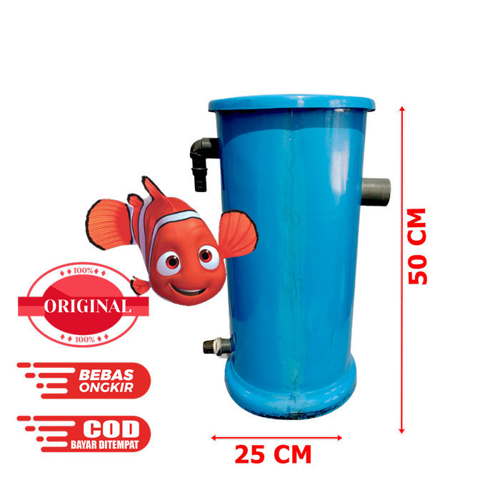 Jual Media Filter TONG KOSONG Tabung Chamber Kolam Ikan External Fiber ...