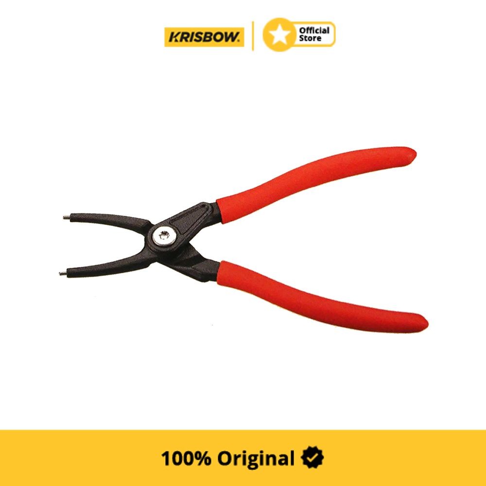 Jual Krisbow Tang Snap Ring Outside Circlip Plier Straight 17 cm ...