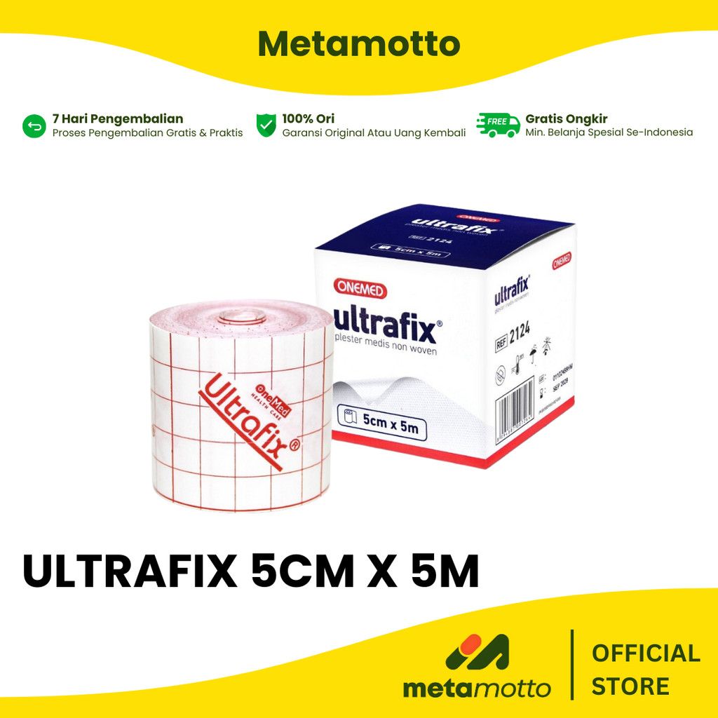 Jual Ultrafix 5 cm x 5 m Onemed / Plester Luka Ultrafix 5cm x 5m Non ...