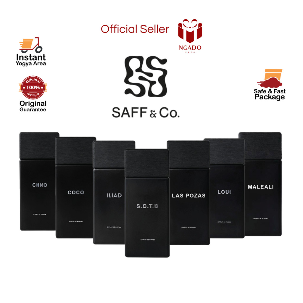 Jual SAFF & Co. Extrait de Parfum 30ml dan 5ml Parfume Perfume | Shopee ...